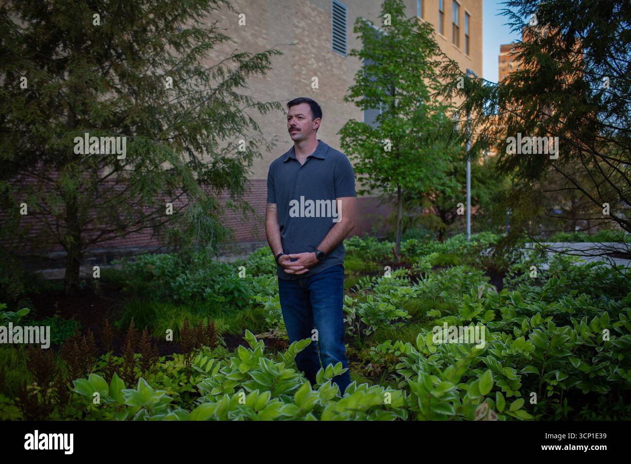 Akron, Ohio, USA. 16th Aug, 2025. Nicolas Talbott, of Akron is a ...