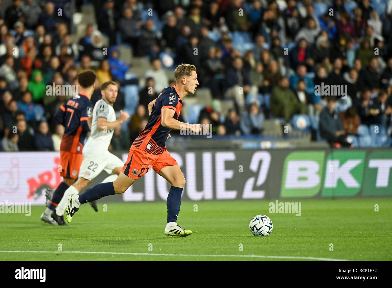27 Becir OMERAGIC (mhsc) during the Ligue 2 BKT match between ...
