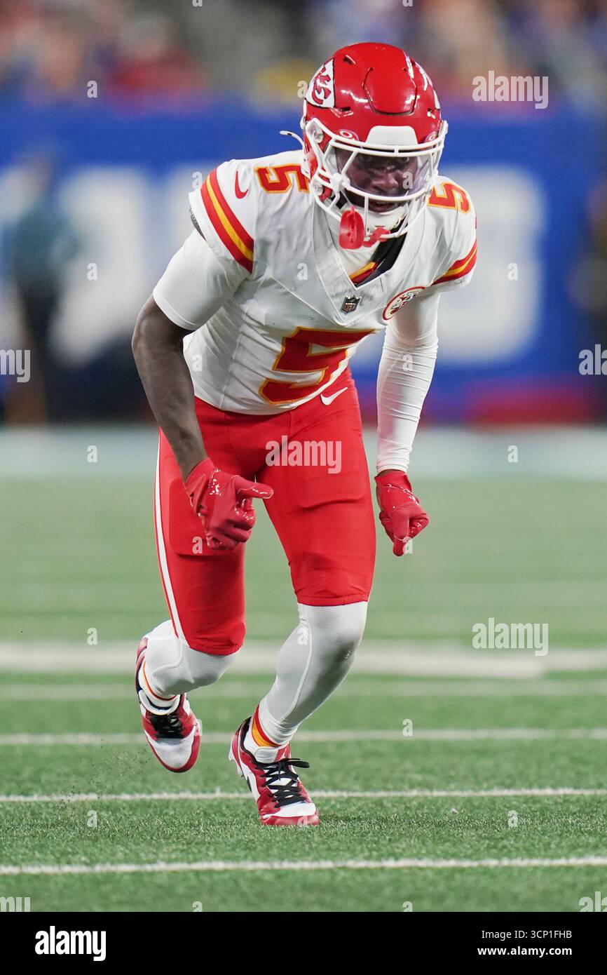 Kansas City Chiefs wide receiver Marquise Brown (5) during an NFL ...