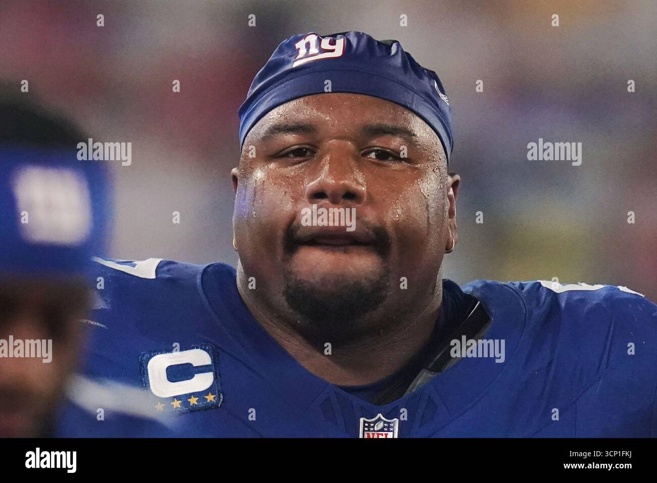 New York Giants defensive tackle Dexter Lawrence (97) during an NFL ...