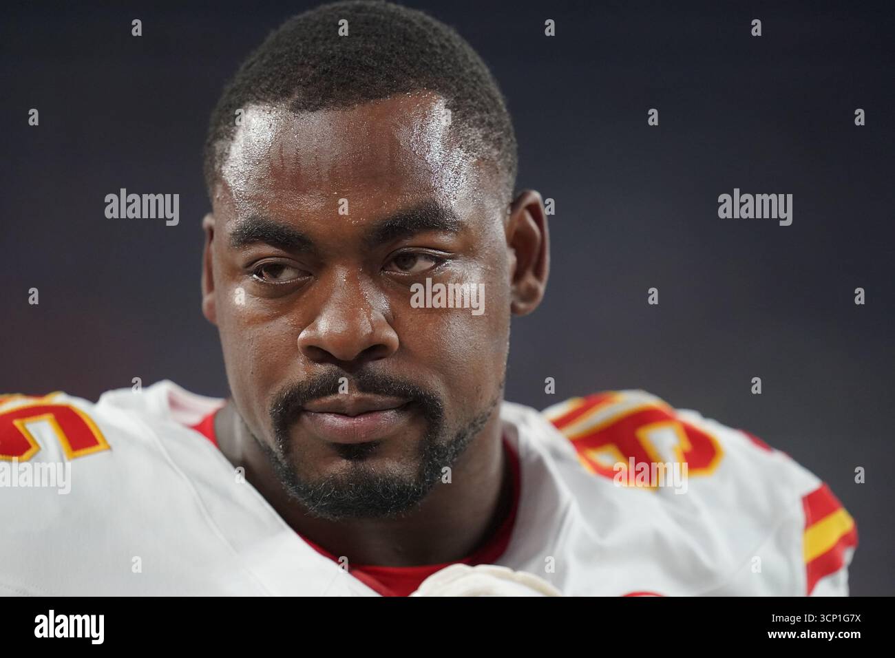 Kansas City Chiefs defensive end Chris Jones (95) during an NFL ...