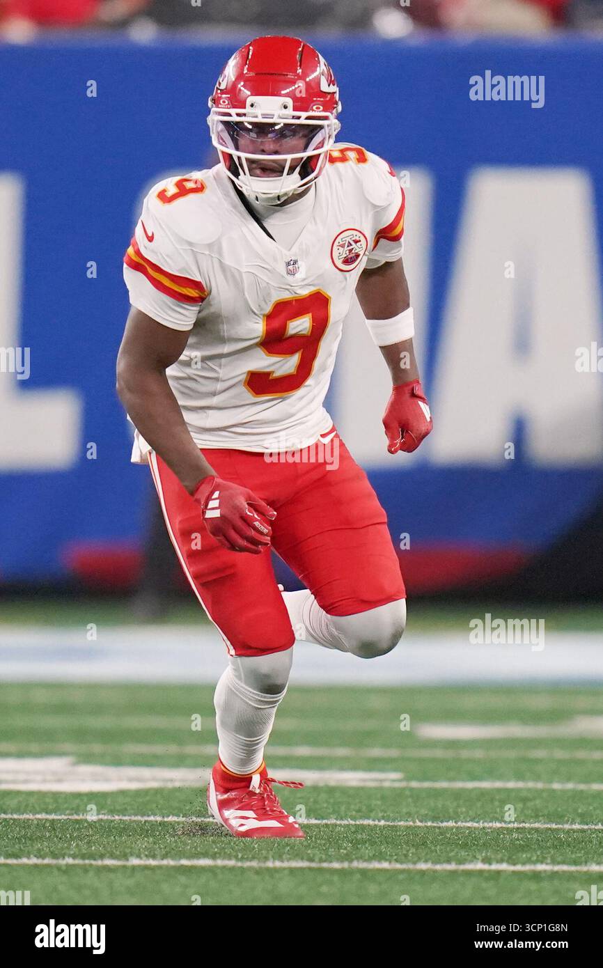 Kansas City Chiefs wide receiver Juju Smith-Schuster (9) during an NFL ...