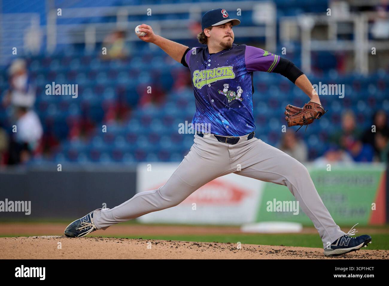 Somerset Patriots pitcher Ben Hess (26) during an MiLB Eastern League ...
