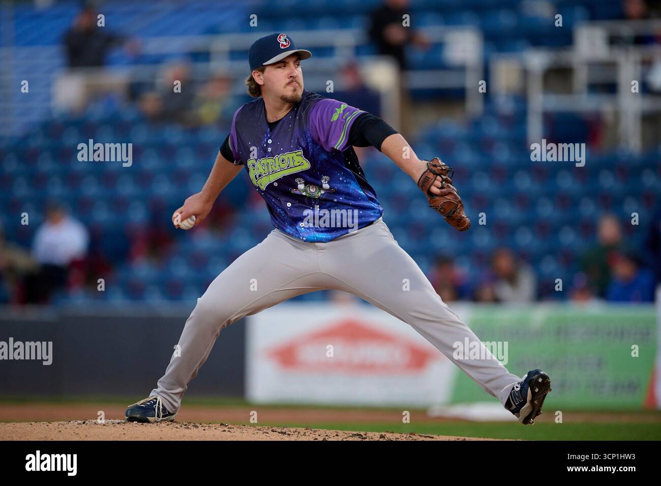 Somerset Patriots pitcher Ben Hess (26) during an MiLB Eastern League ...