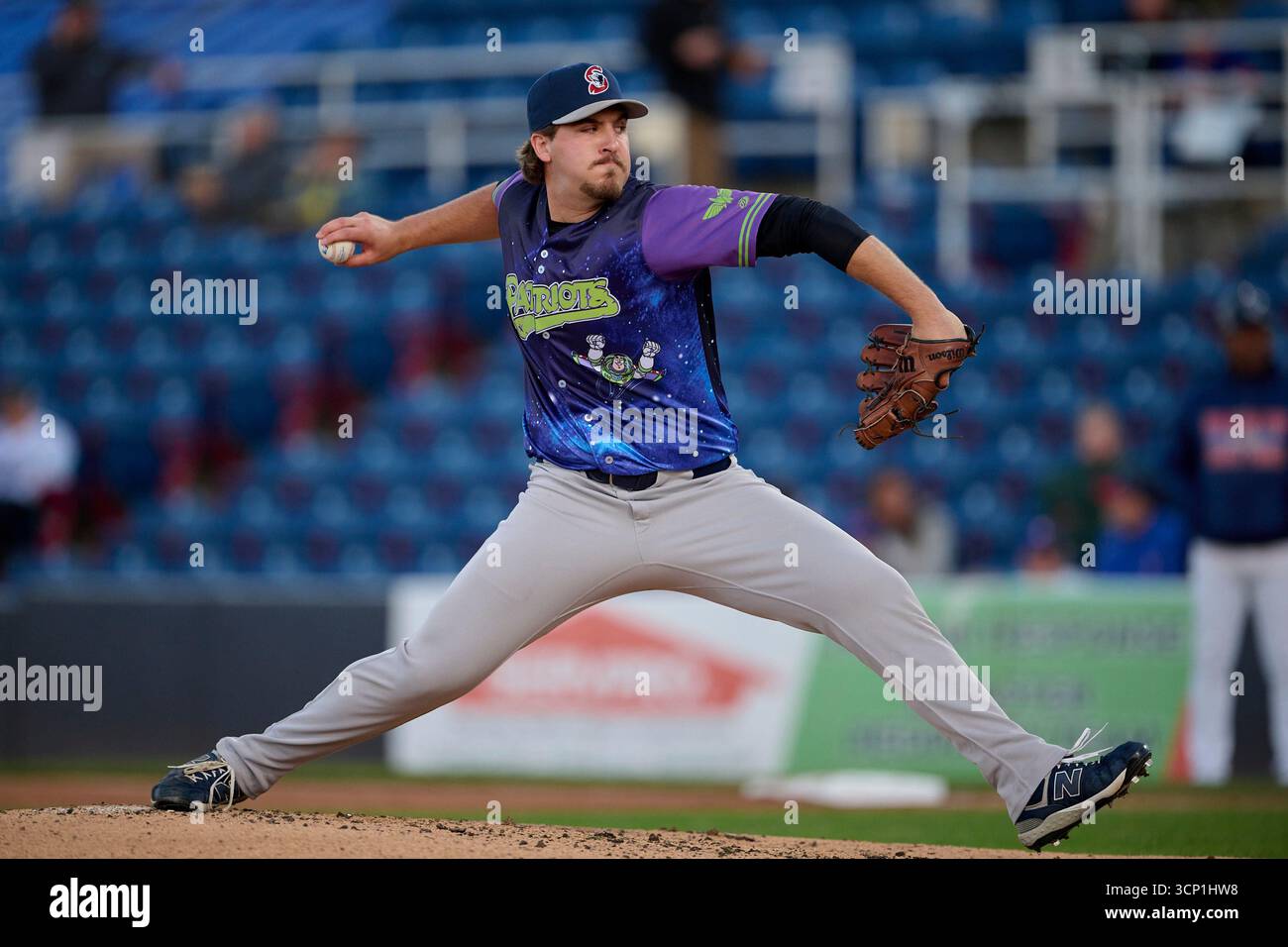 Somerset Patriots pitcher Ben Hess (26) during an MiLB Eastern League ...
