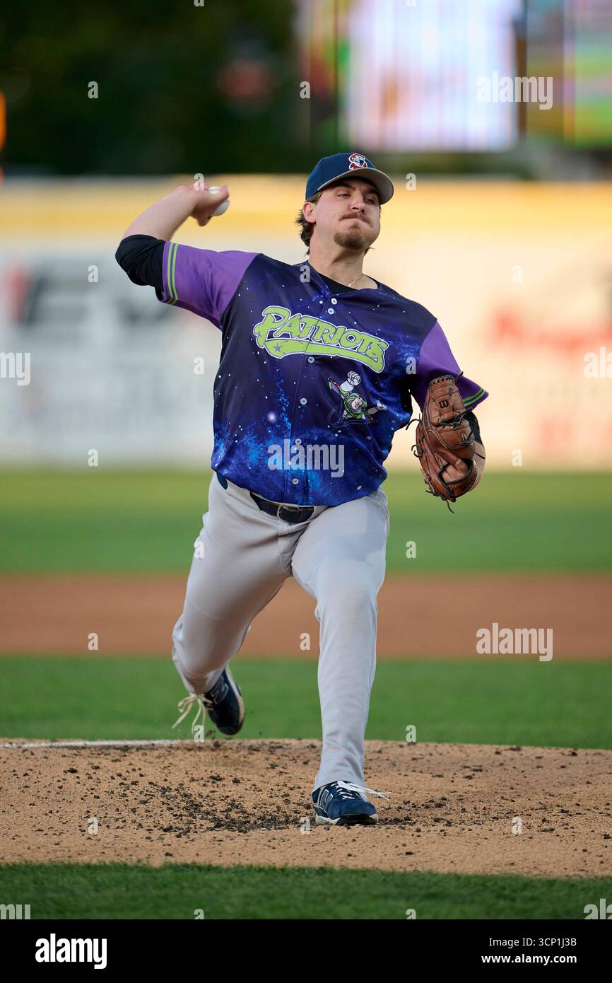 Somerset Patriots pitcher Ben Hess (26) during an MiLB Eastern League ...