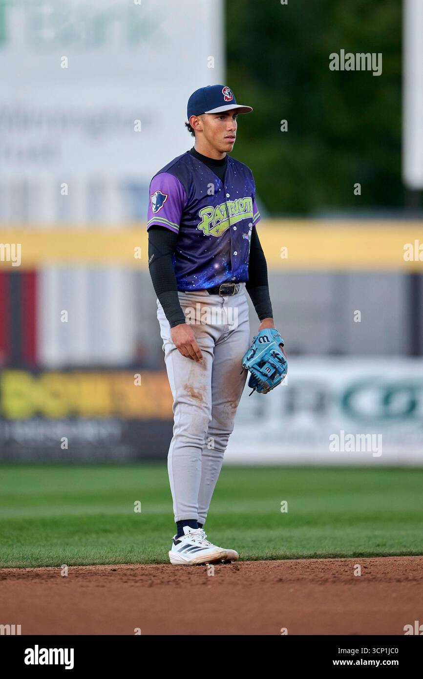Somerset Patriots shortstop George Lombard Jr. (2) during an MiLB ...