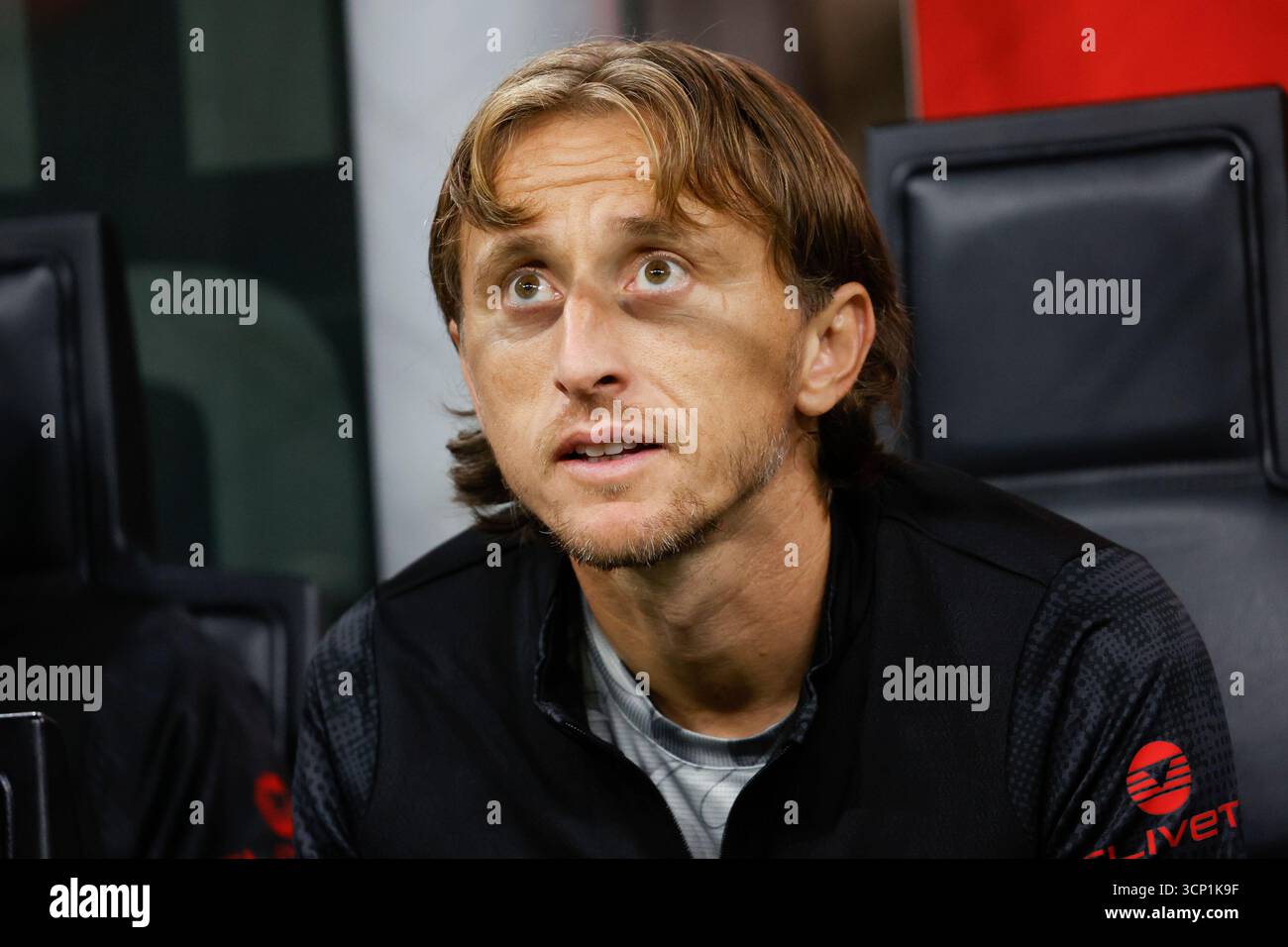 Milano, Italy, September 23 2025. Luka Modric in action during Coppa ...