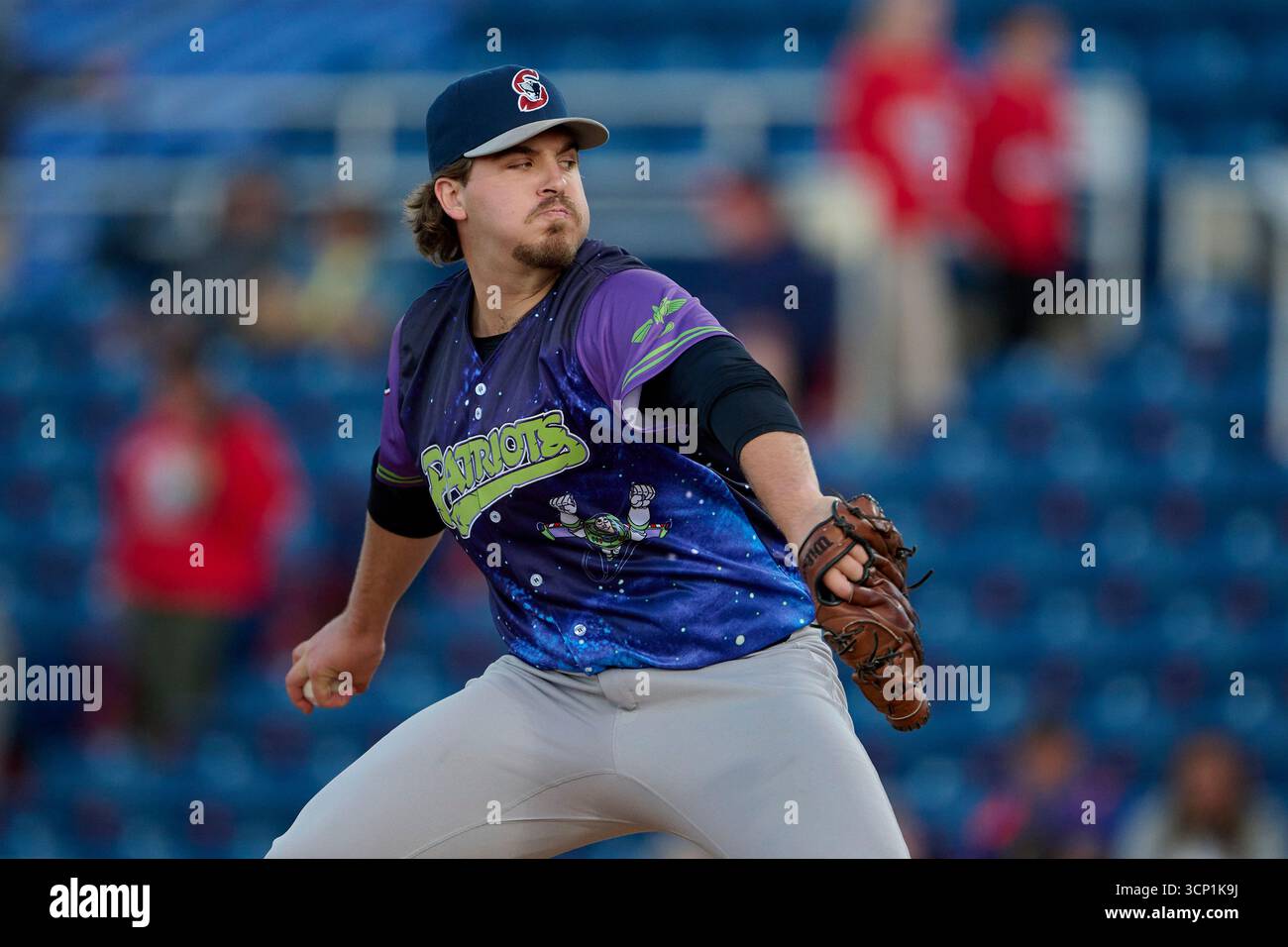 Somerset Patriots pitcher Ben Hess (26) during an MiLB Eastern League ...