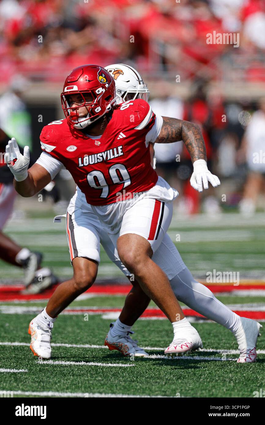 LOUISVILLE, KY - SEPTEMBER 20: Jordan Guerad #99 of the Louisville ...