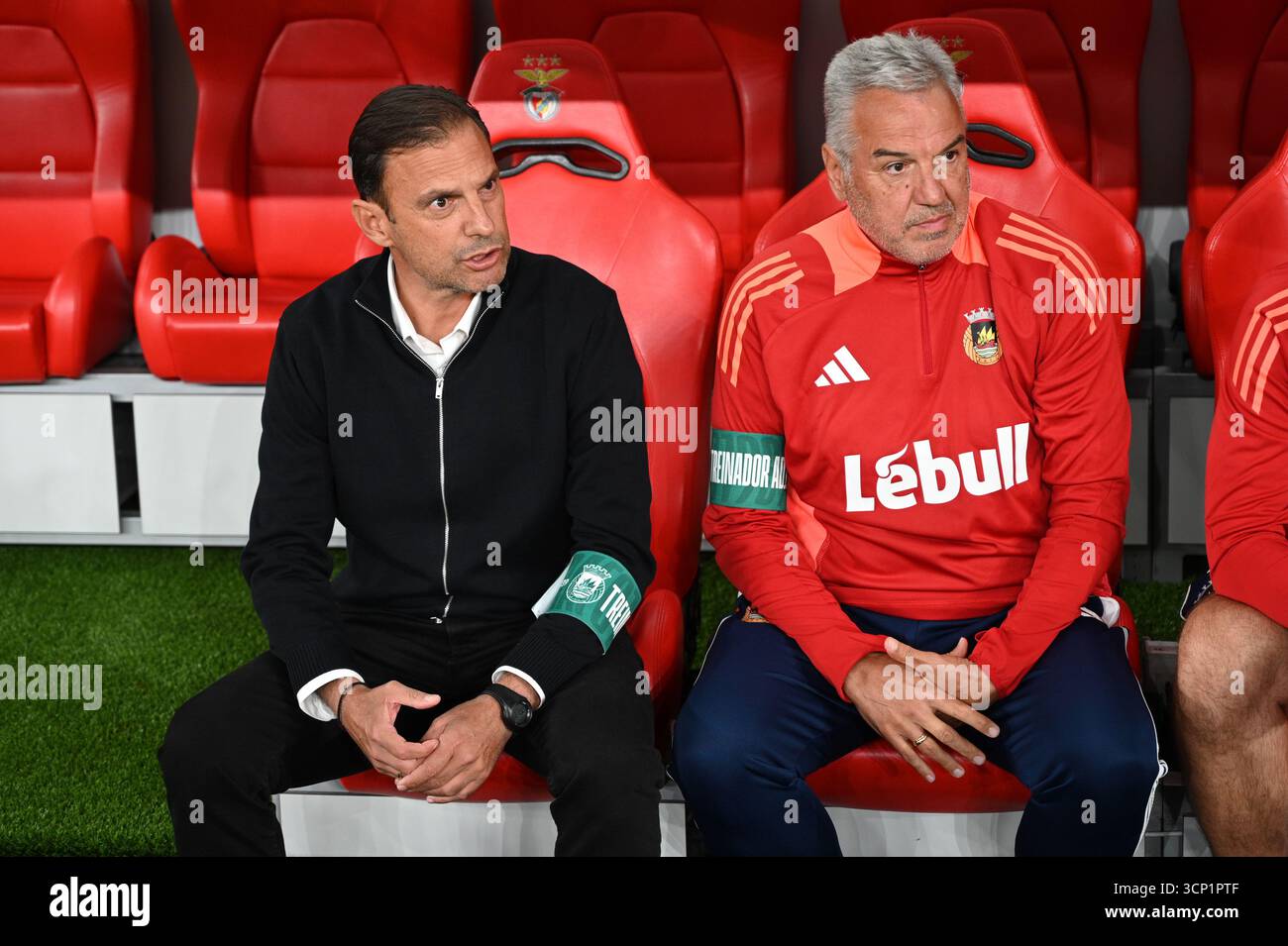 Lisbon, Portugal. 23 September 2025. Sotiris Sylaidopoulos coach of Rio ...