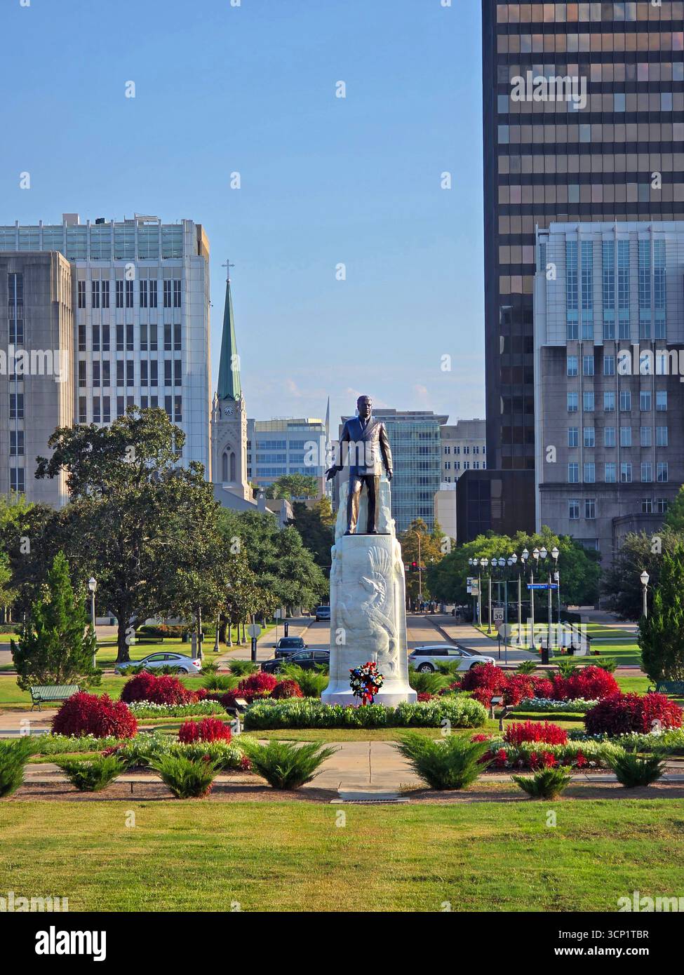 Governor Huey Long Statue at Baton Rouge Louisiana State Capitol ...