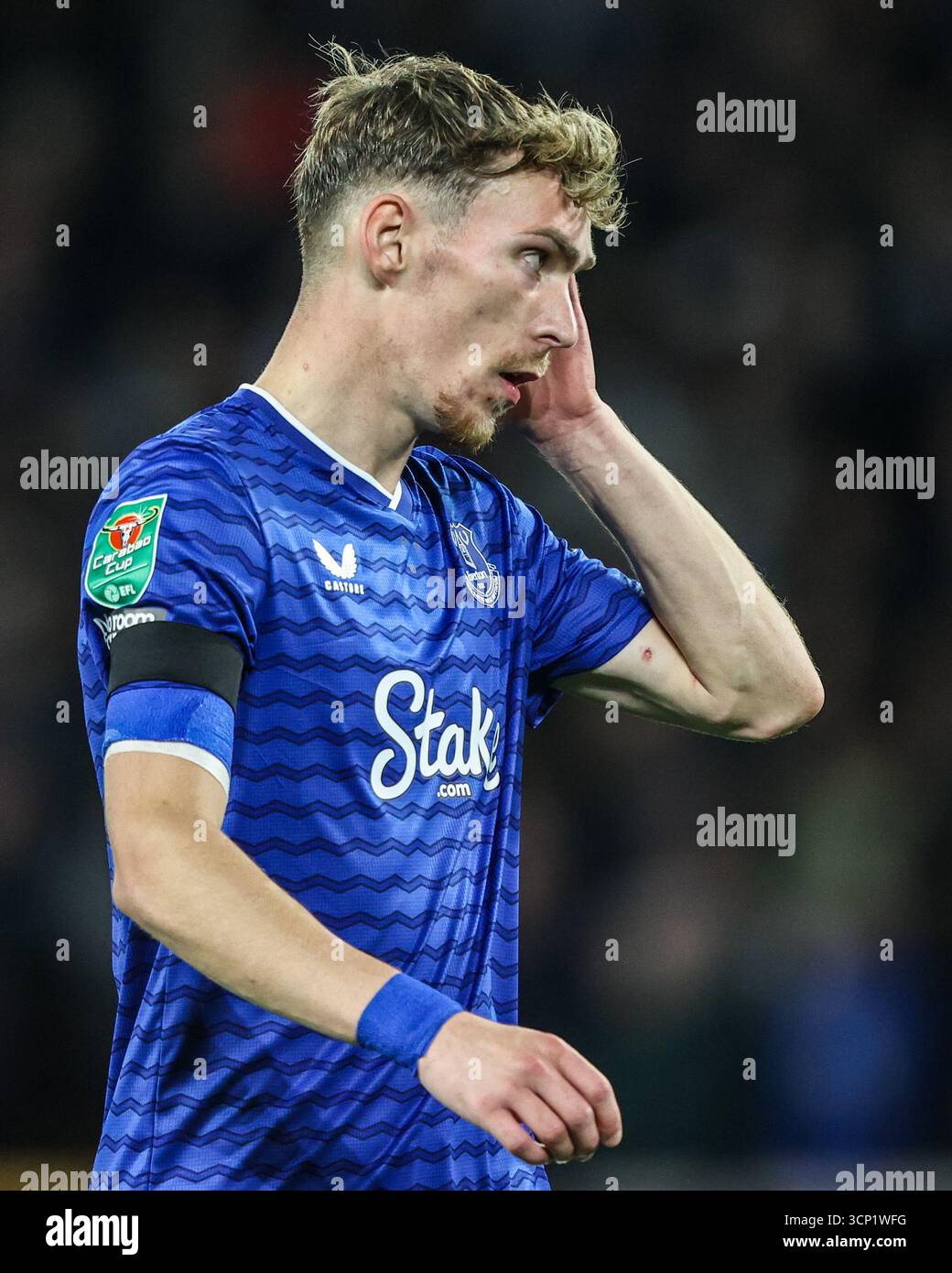 James Garner of Everton during the Carabao Cup round 3 match ...