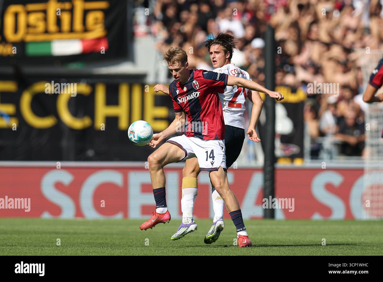 Torbjorn Heggem (Bologna)Lorenzo Colombo (Genoa) during the Italian ...