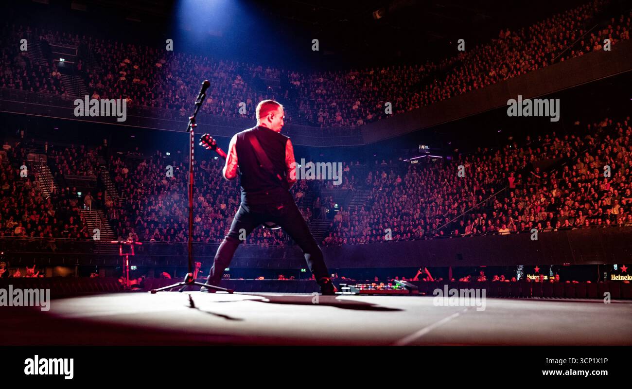 AMSTERDAM - The Danish heavy mental band Volbeat with lead singer and ...
