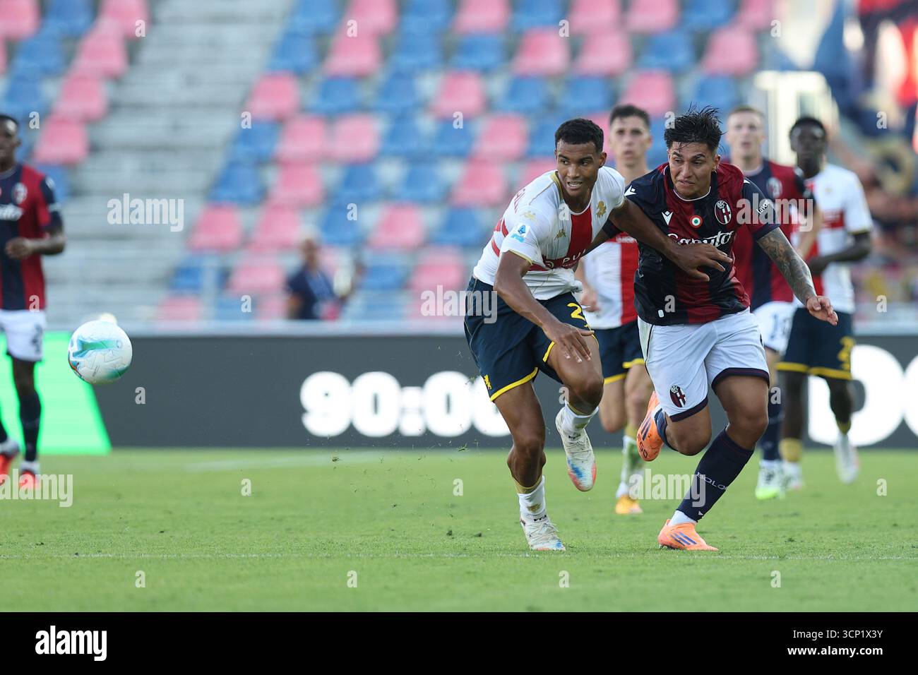 Alessandro Marcandalli (Genoa)Santiago Castro (Bologna) during the ...