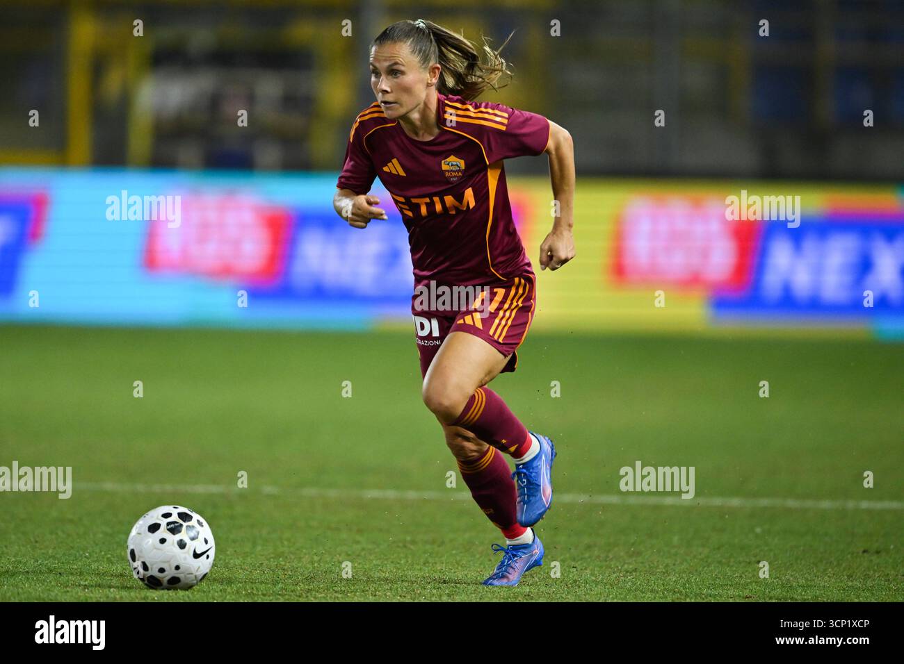 Emilie Haavi (11) AS Roma Femminile control the ball during the Final ...