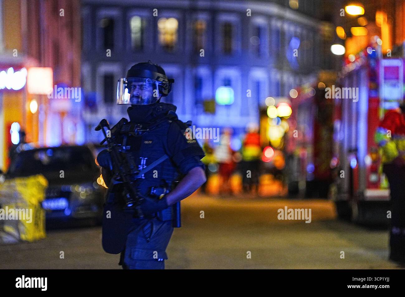 Oslo 20250923. Emergency services have responded to Pilestredet just ...