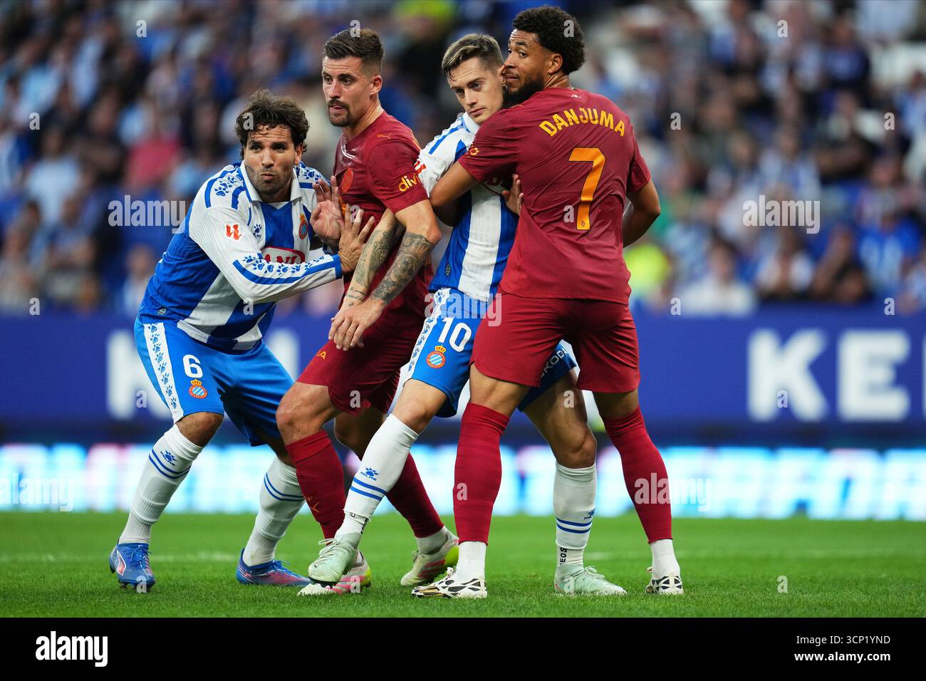 Leandro Cabrera of RCD Espanyol during the La Liga EA Sports match ...