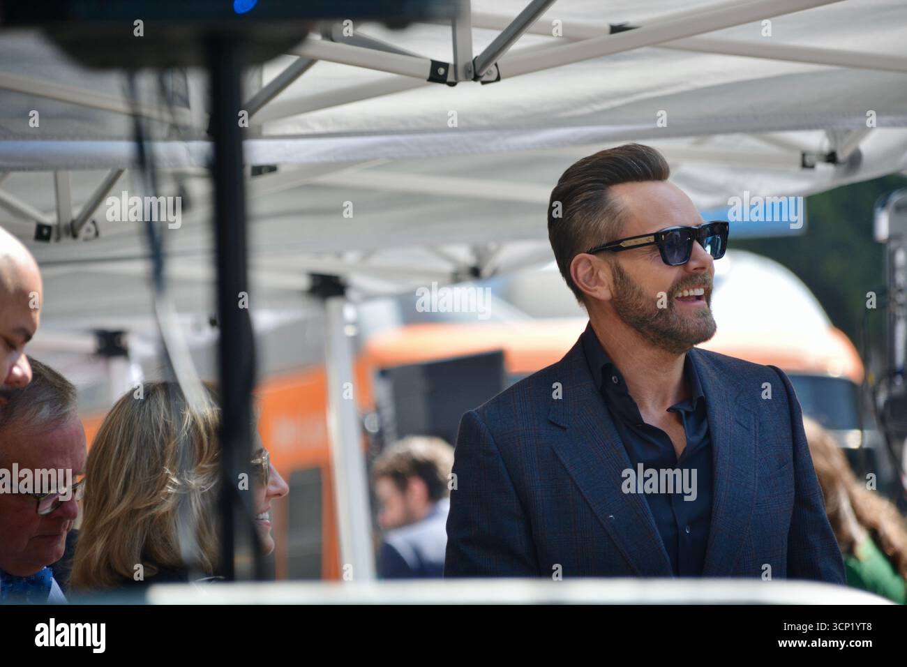 Actor and comedian Joel McHale attends the Hollywood Walk of Fame ...