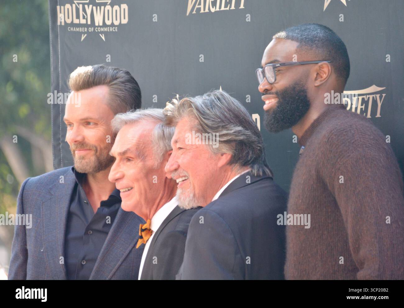 Joel McHale, Bill Nye, Ross Shafer, and Boston Celtics star Jaylen ...
