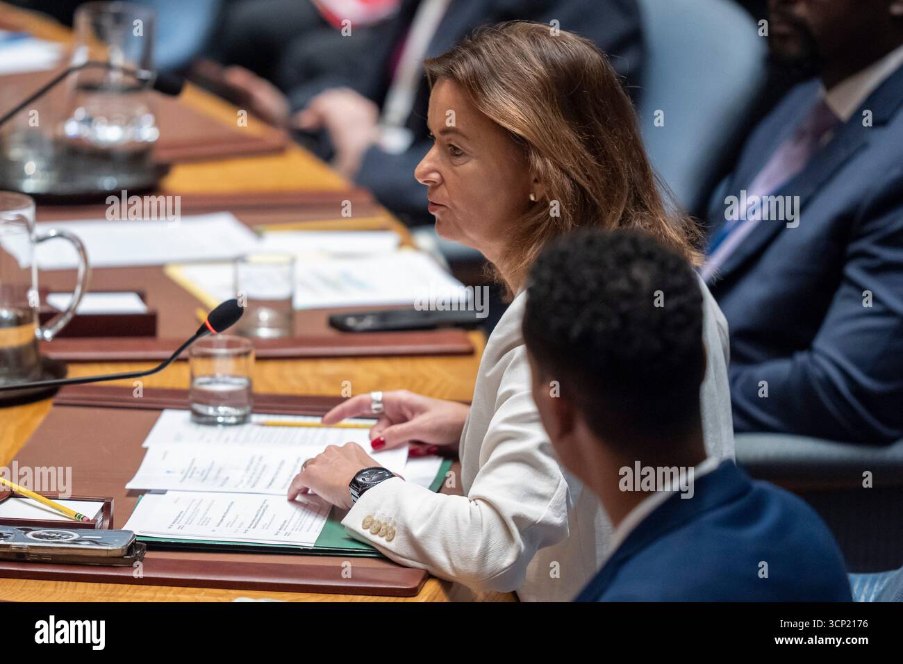 Slovenia's Deputy Prime Minister and Foreign Minister, Tanja Fajon ...