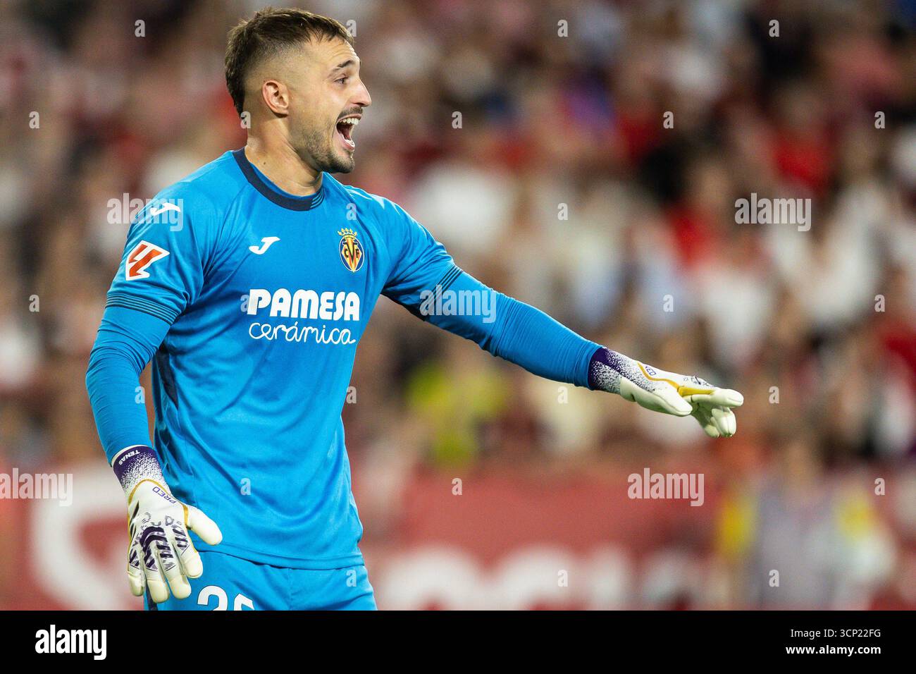 Arnau TENAS of Villarreal CF during the Spanish championship La Liga ...