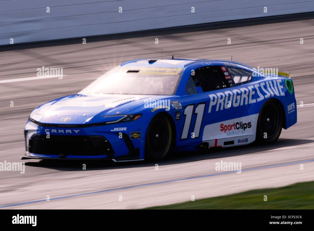 NASCAR Cup Series driver Denny Hamlin at New Hampshire Motor Speedway ...