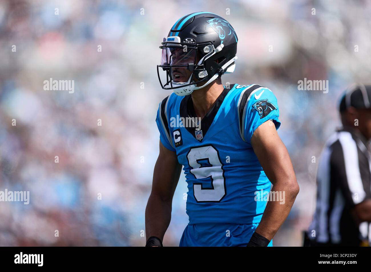 Carolina Panthers quarterback Bryce Young (9) celebrates following a ...