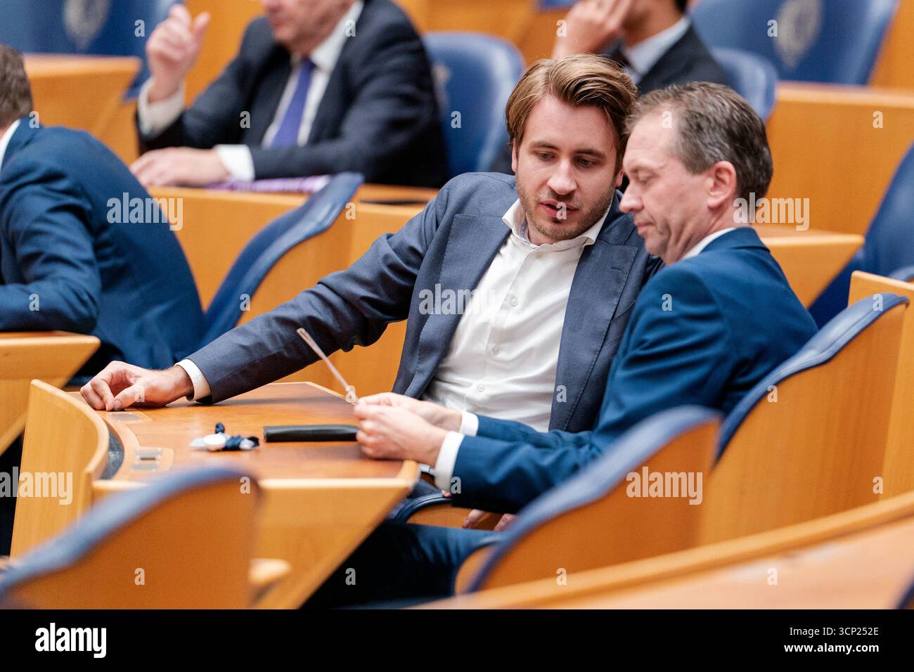 DEN HAAG, NETHERLANDS - SEPTEMBER 23: Jesse Six Dijkstra (NSC), Eddy ...