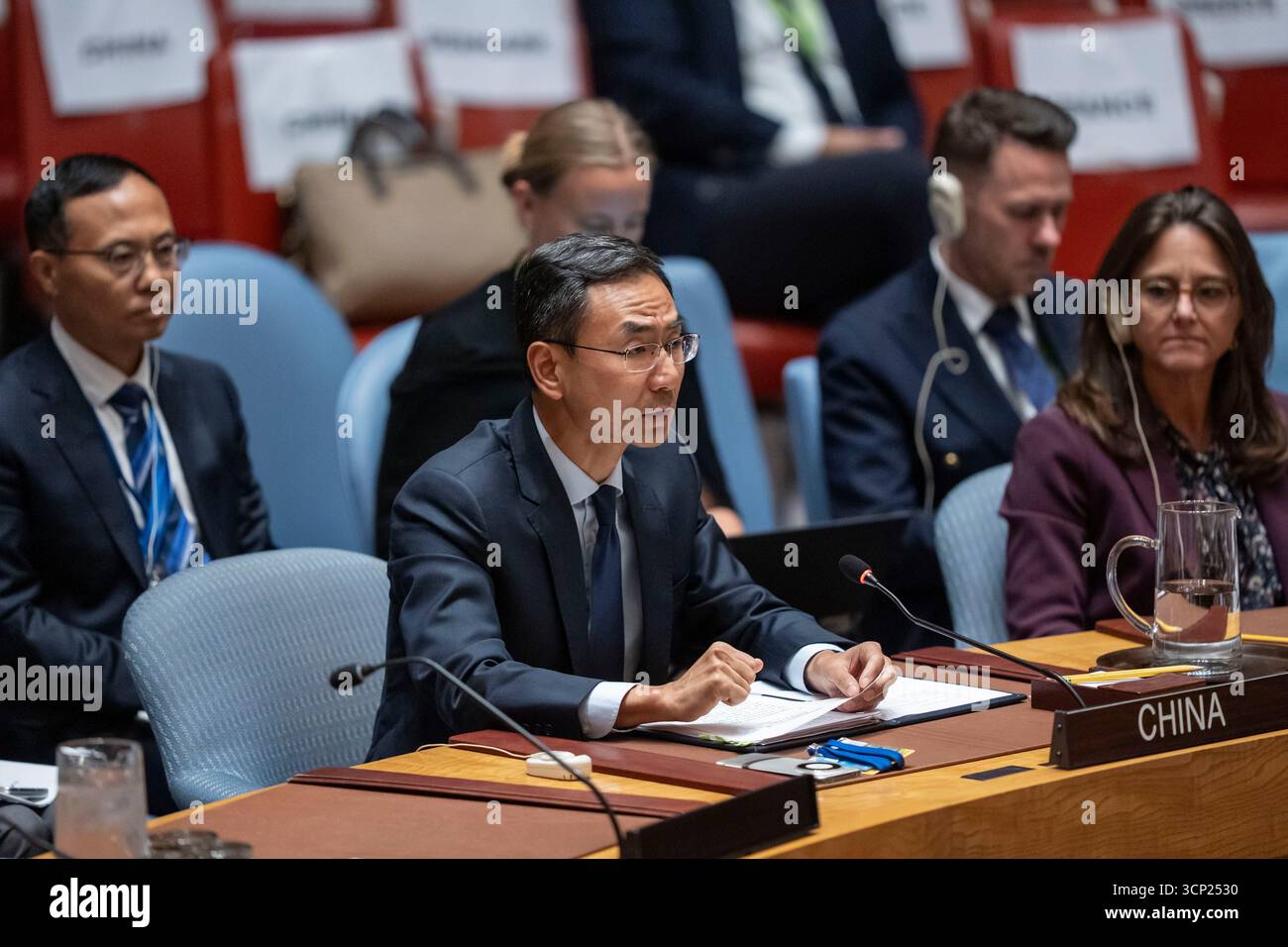 China's Deputy Permanent Representative to the United Nations Geng ...