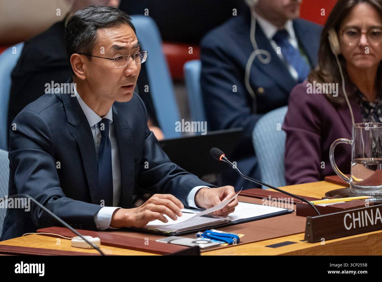 China's Deputy Permanent Representative to the United Nations, Geng ...