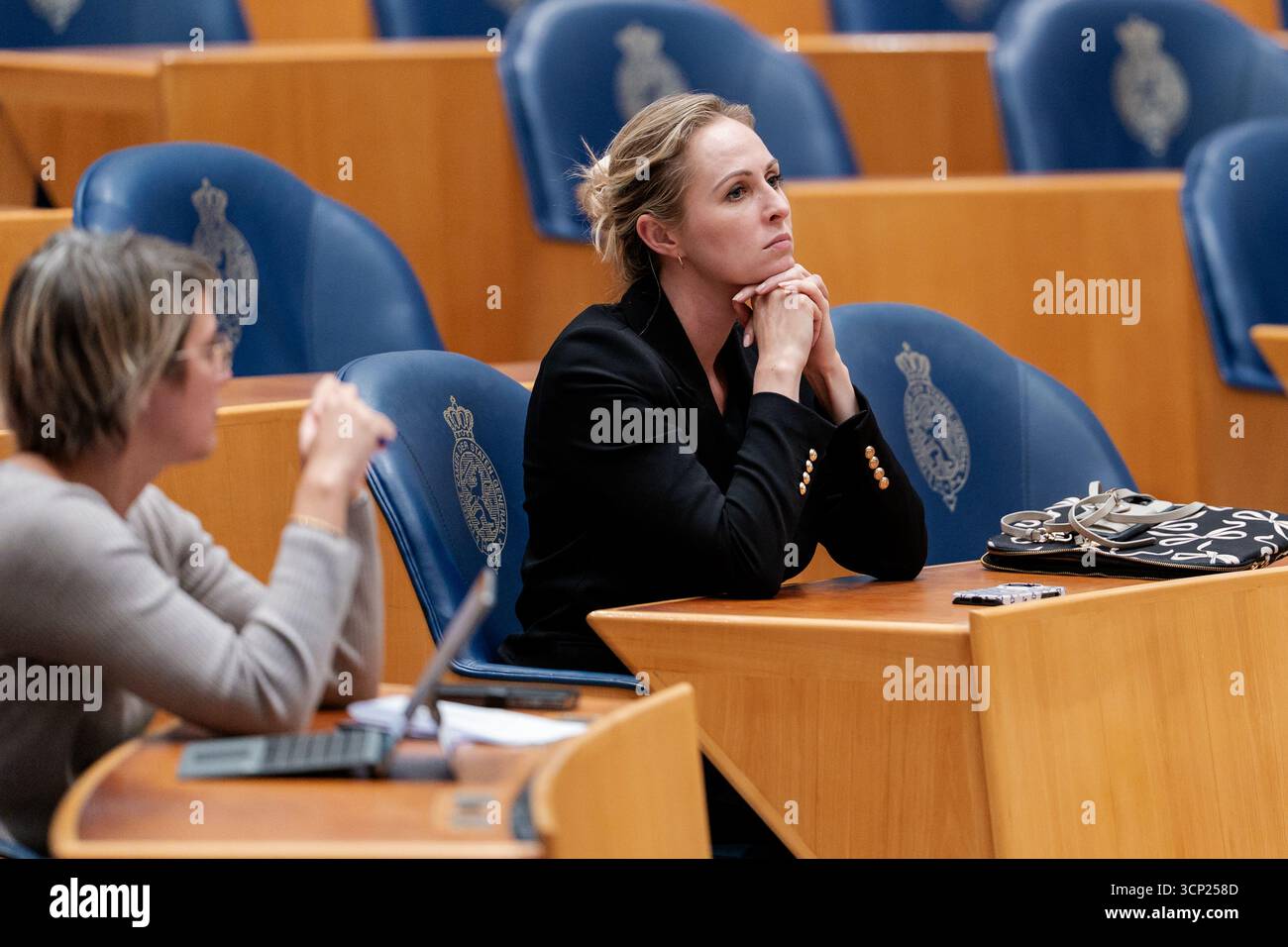 DEN HAAG, NETHERLANDS - SEPTEMBER 23: Queeny Rajkowski (VVD) during the ...