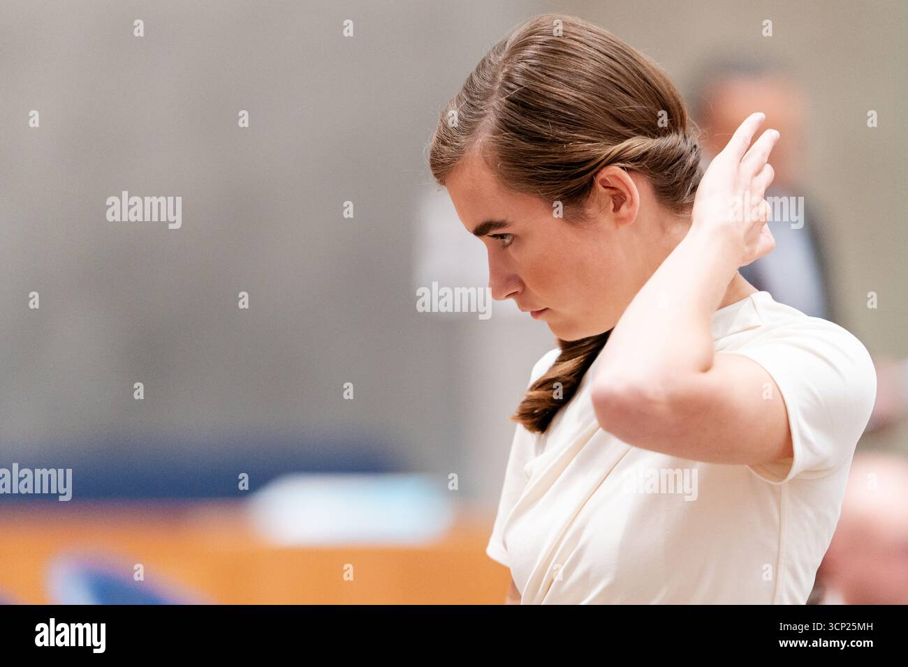 DEN HAAG, NETHERLANDS - SEPTEMBER 23: Lidewij de Vos (FVD) during the Plenary Debate at the ...