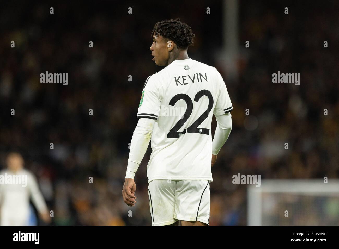 Kevin of Fulham during the EFL Cup match between Fulham and Cambridge ...