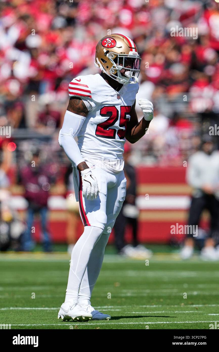 San Francisco 49ers safety Jason Pinnock plays against the Arizona ...