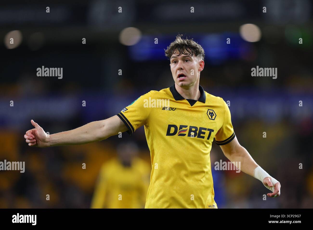 Wolverhampton, England, 23rd September 2025. Jorgen Strand Larsen of ...