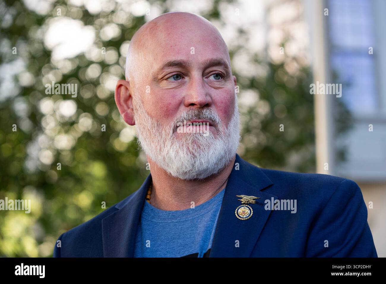 UNITED STATES - SEPTEMBER 9: Rep. Derrick Van Orden, R-Wis., talks with ...