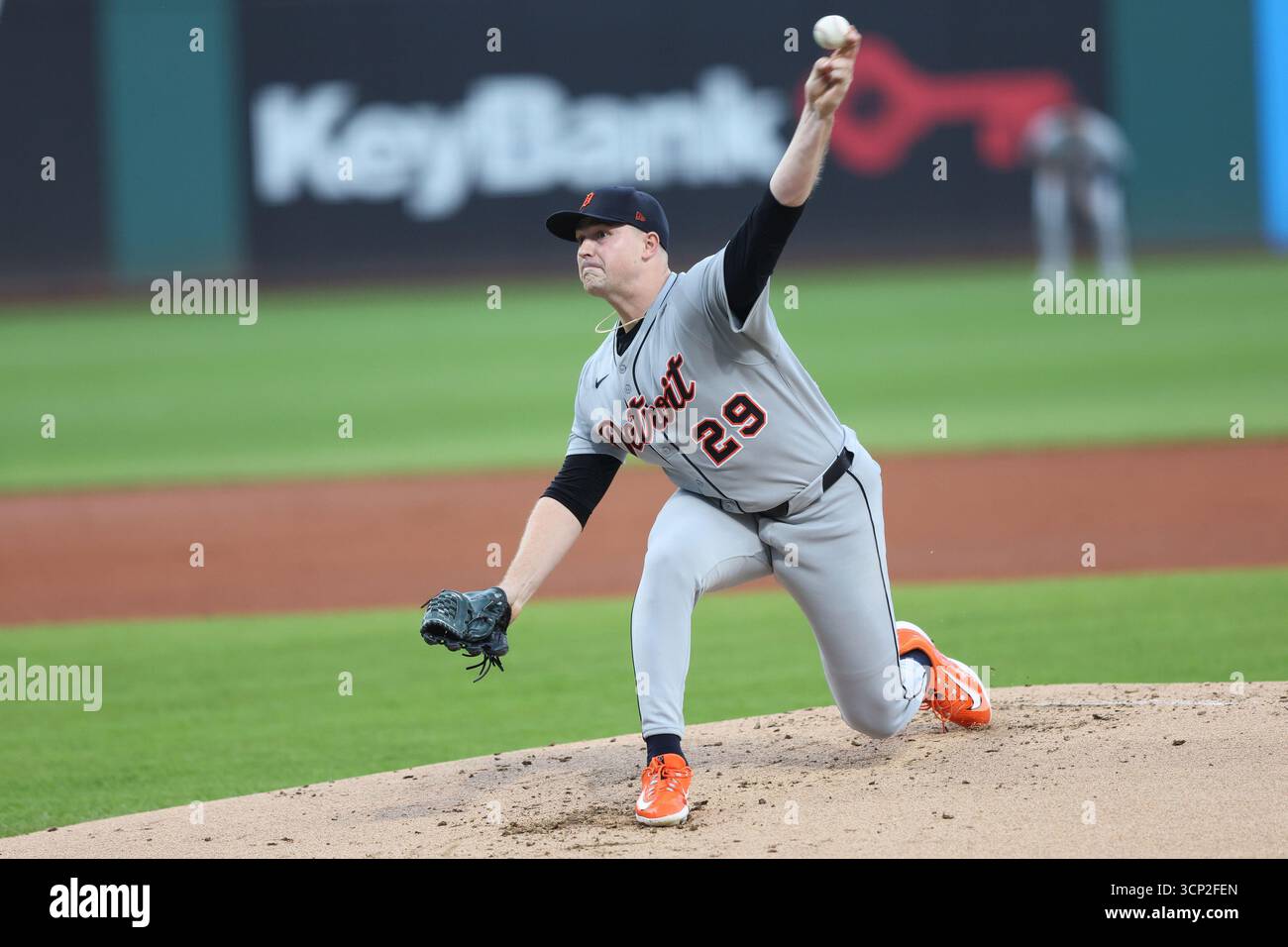 Detroit Tigers Tarik Skubal (29) pitches in the second inning against ...