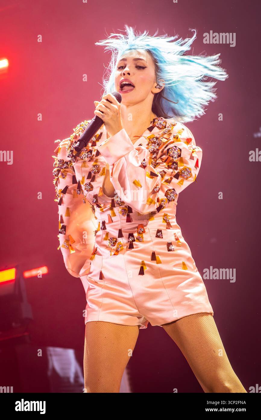 Milan Italy. 23th sept 2025. The Italian singer-songwriter and rapper ...