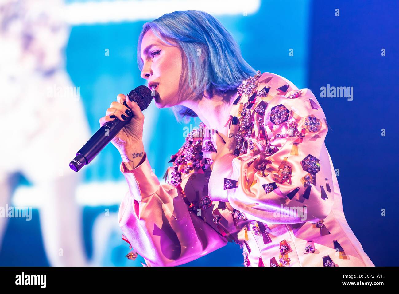 Milan Italy. 23th sept 2025. The Italian singer-songwriter and rapper ...