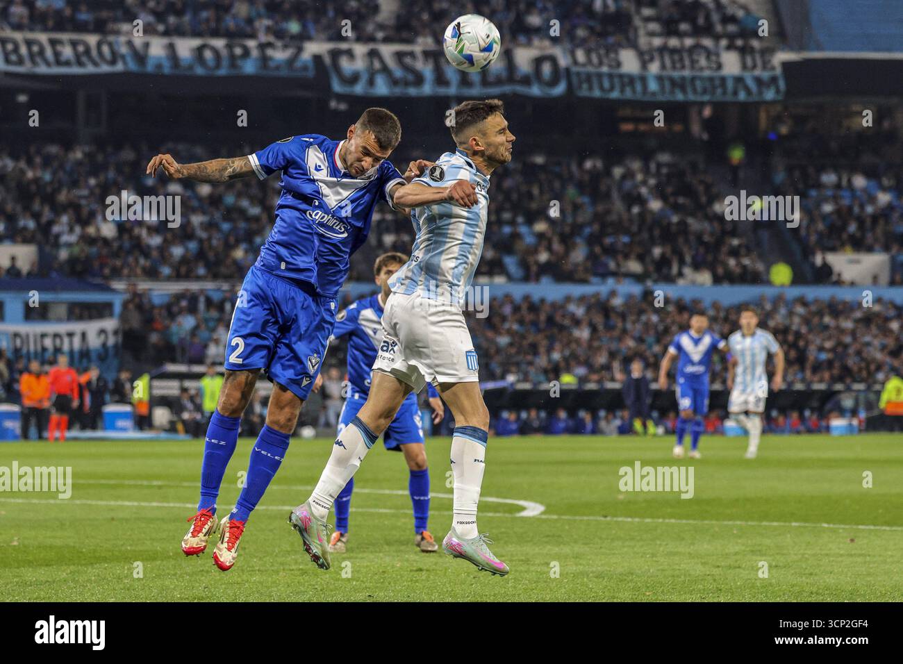 BUENOS AIRES, ARGENTINA - SEPTEMBER 23: Emanuel Mammana of Velez ...
