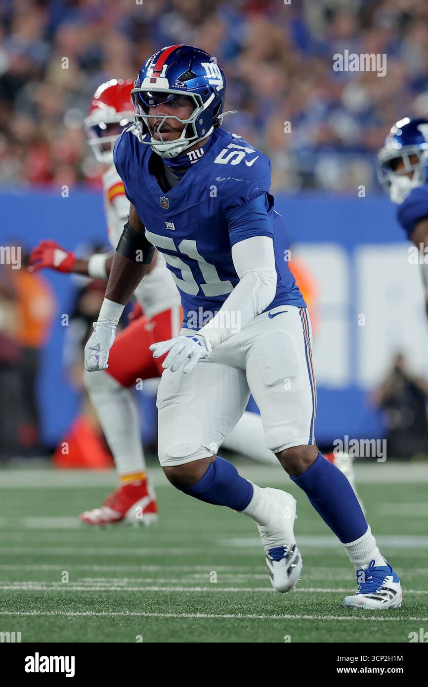 New York Giants linebacker Abdul Carter (51) in action against the ...