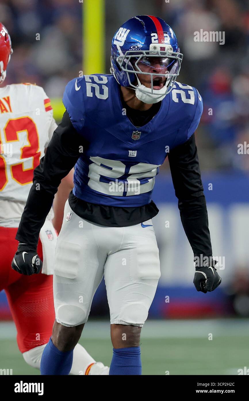 New York Giants cornerback Andru Phillips (22) in action against the ...