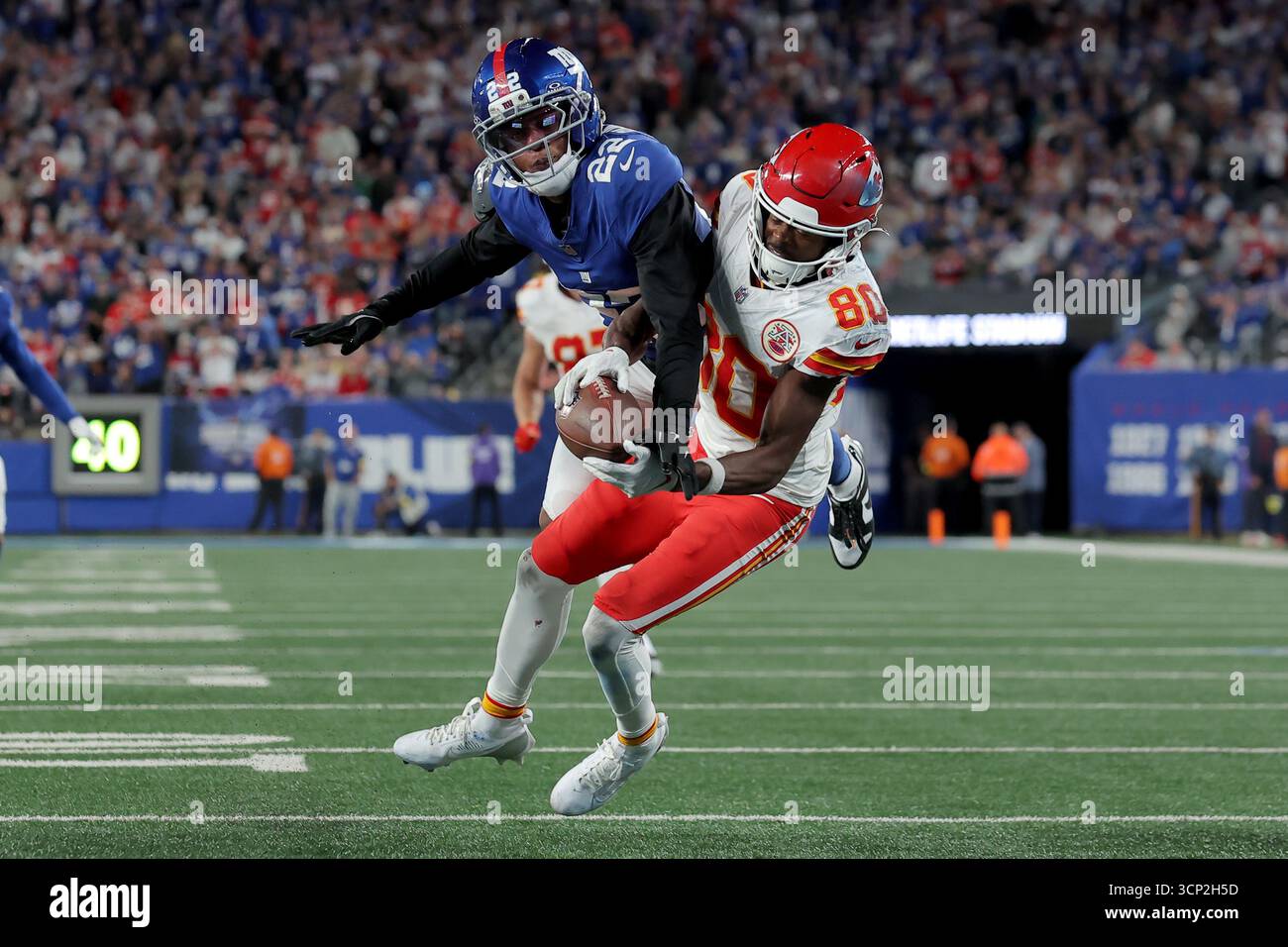 Kansas City Chiefs wide receiver Tyquan Thornton (80) in action against ...