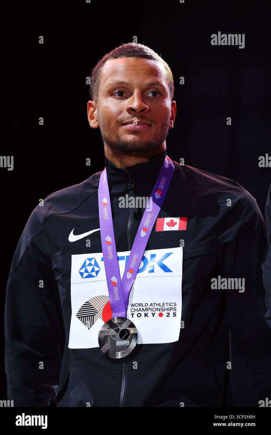 Tokyo, Japan. 21st Sep, 2025. Andre de Grasse (CAN) Athletics : World ...