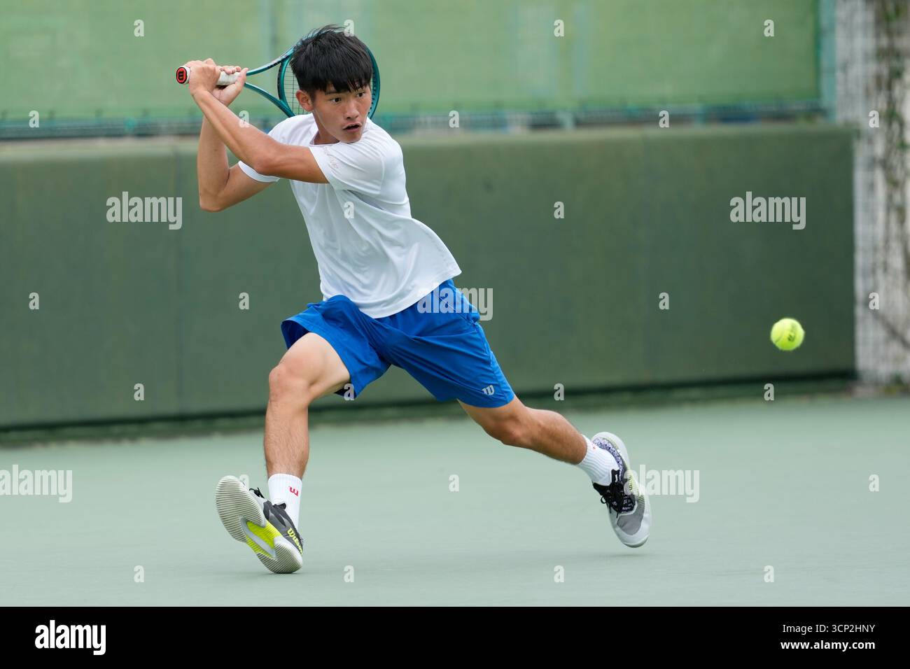 Kuan-Shou Chen (TPE), SEPTEMBER 23, 2025 - Tennis : Boys Singles 1st ...