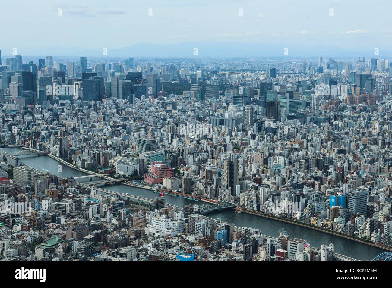Tokyo City Views Aerial Shots show Cityscape of worlds largest city ...