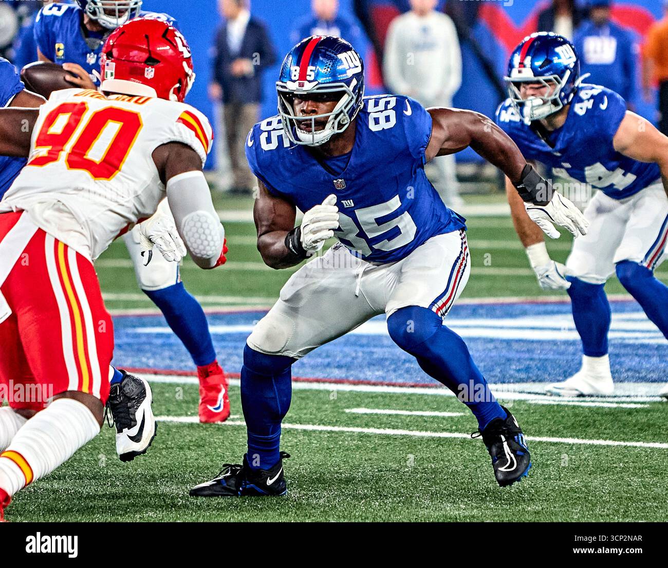 New York Giants tight end Chris Manhertz (85) during a NFL game against ...