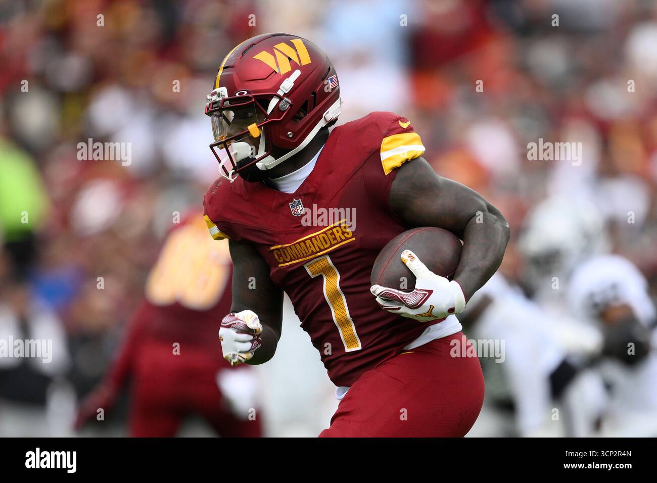 Washington Commanders wide receiver Deebo Samuel (1) in action during ...